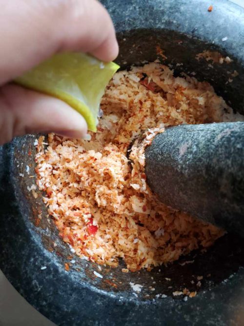 Sri Lankan Coconut Sambol - Hungry Lankan