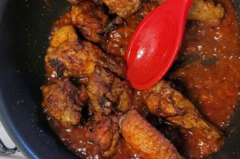 Sri Lankan Devilled Chicken - Hungry Lankan