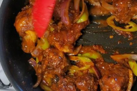 Sri Lankan Devilled Chicken - Hungry Lankan