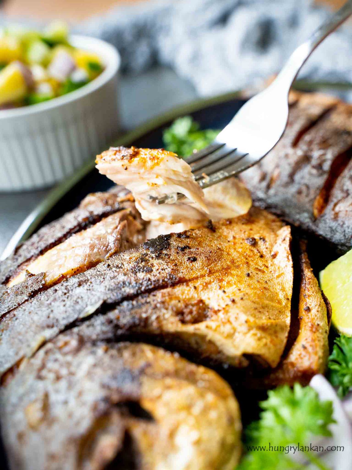 Spicy Pan-Fried Pompano - Hungry Lankan